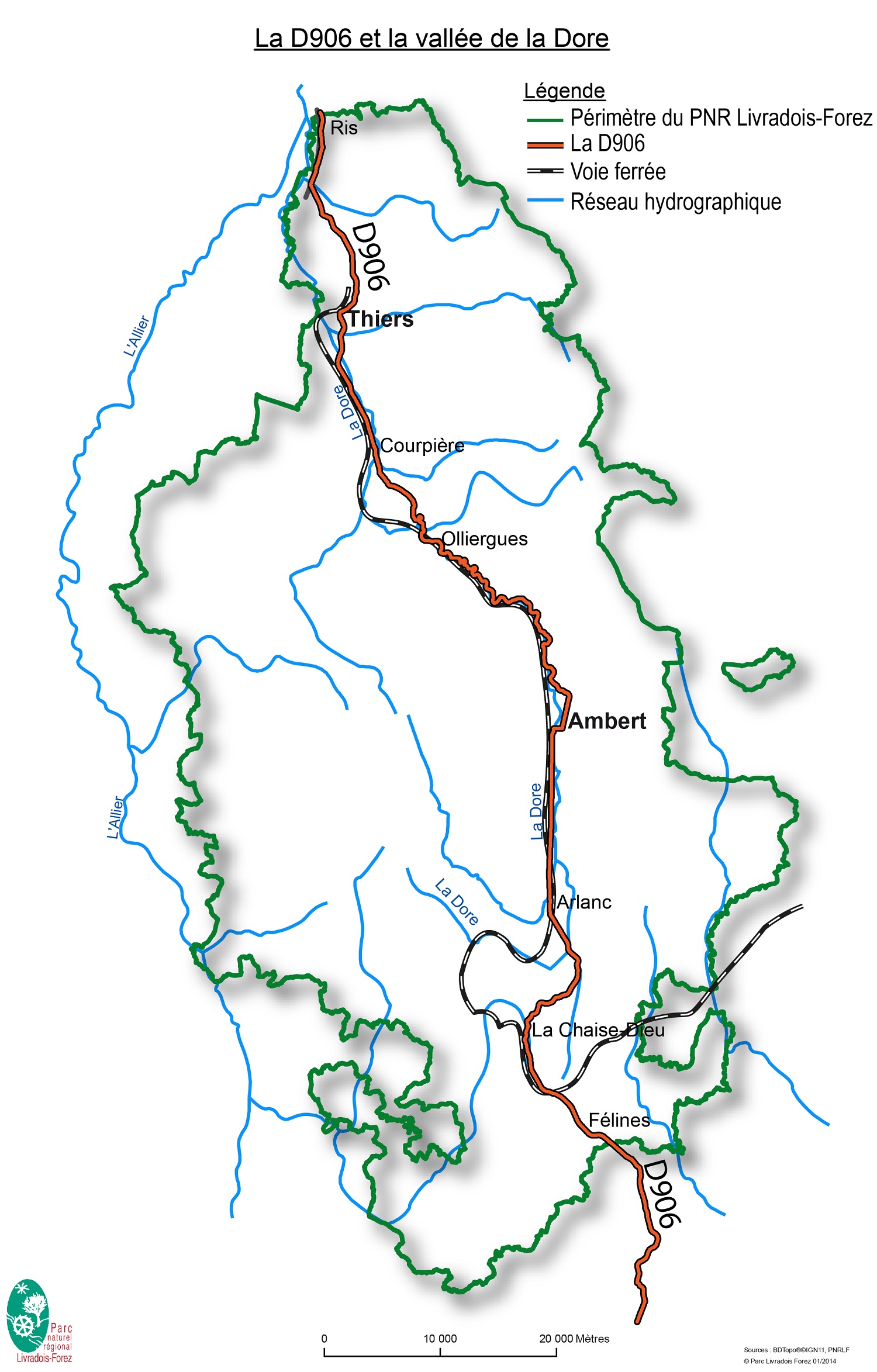 Plan de Paysage D906, vallée de la Dore - Parc naturel régional ...