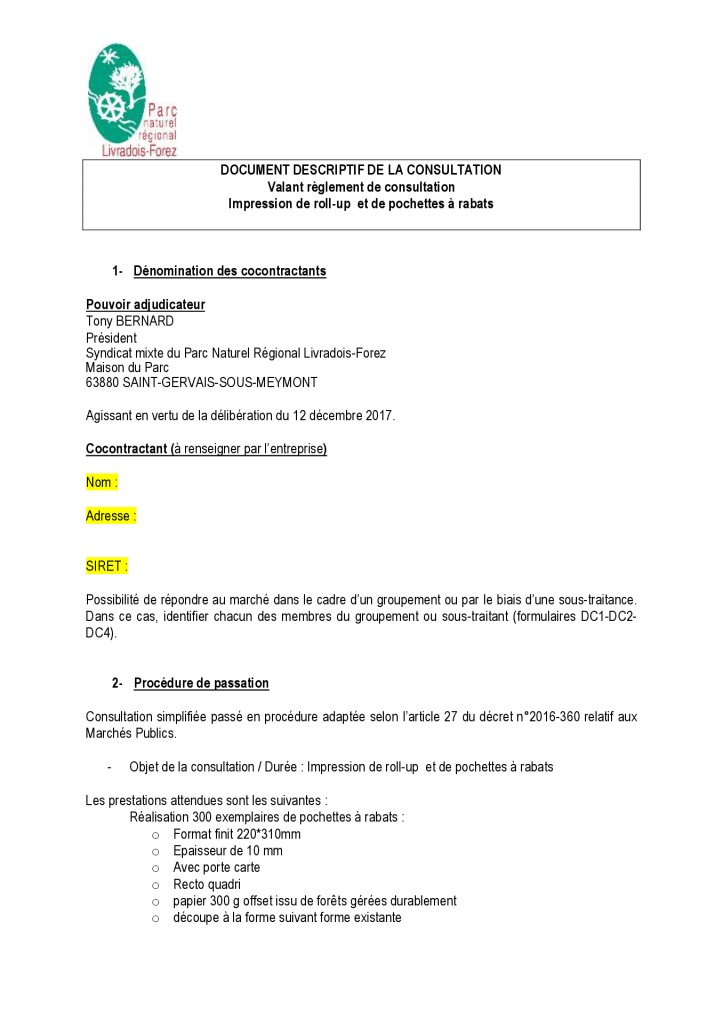 CONSULTATION SIMPLIFIEE