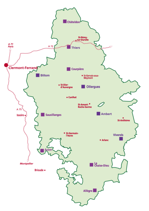 Les guides de bourgs de caractère - Parc naturel régional Livradois-Forez